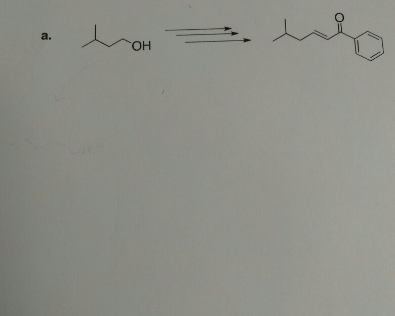 Solved provide a reasonable synthesis steps | Chegg.com