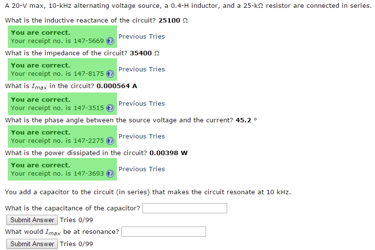 Solved A 20-V max, 10-kHz alternating voltage source, a | Chegg.com
