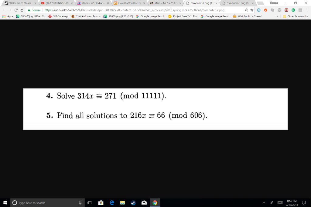 Solved S Welcome to Steam (1) A DATING" GAL stacia, | Chegg.com
