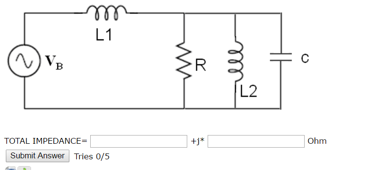 Solved In the following circuit, the angular frequency w= | Chegg.com