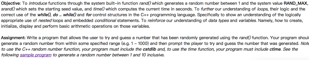 Solved Objective: To introduce functions through the system | Chegg.com