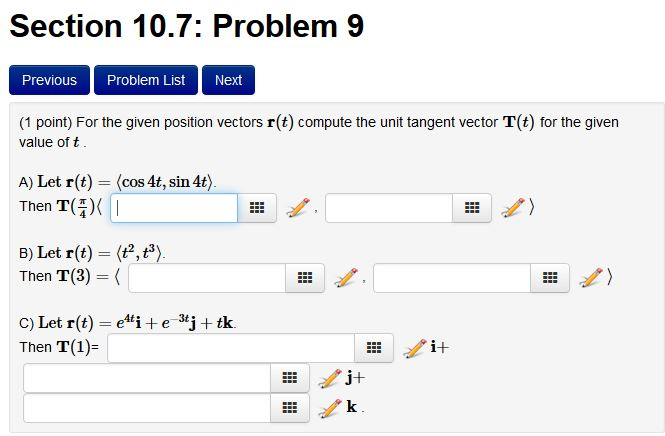Solved Section 10.7: Problem 9 Previous Problem List Next (1 | Chegg.com