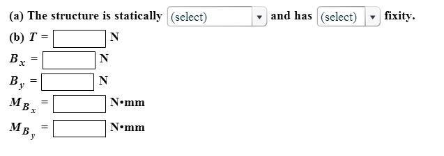 Solved Structure ABCDE is supported by a frictionless collar | Chegg.com