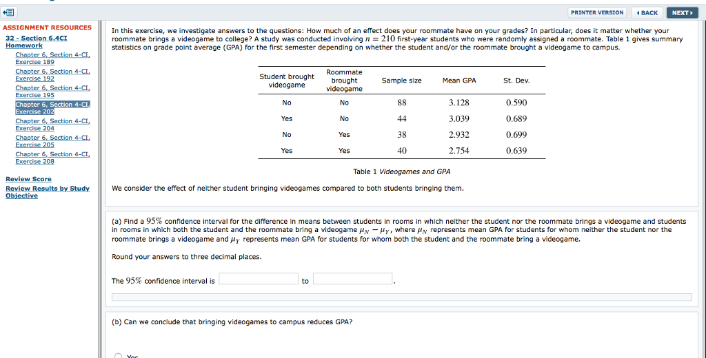Solved PRINTER VERSION BACK NEXT ASSIGNMENT RESOURCES | Chegg.com