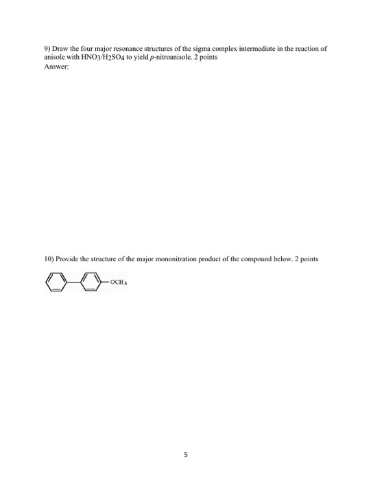 Solved Draw the four major resonance structures of the sigma | Chegg.com