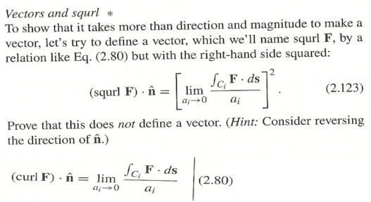 Vectors and squrl * To show that it takes more than | Chegg.com