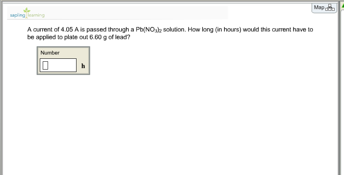 Solved Map pling A current of 4.05 Ais passed through a | Chegg.com