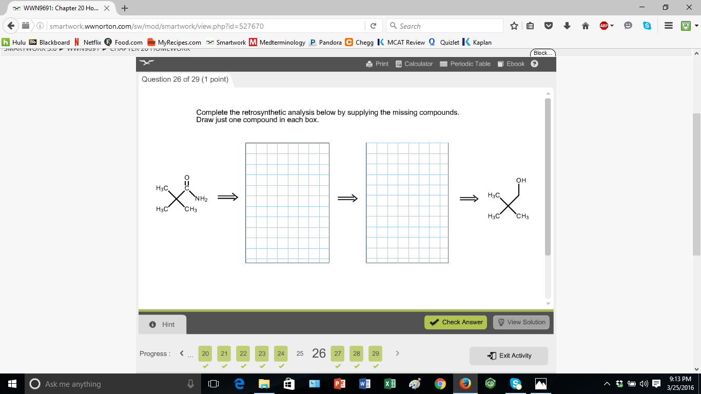 Solved Complete the retrosynthetic analysis below by | Chegg.com