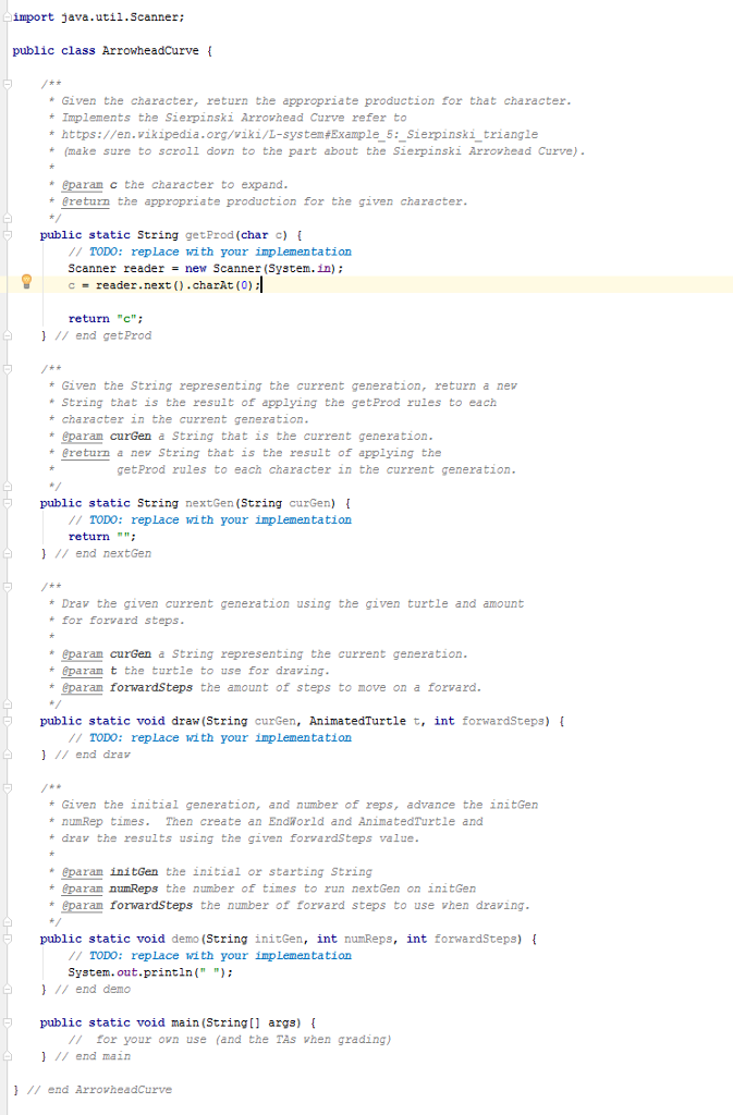 Solved Import java. util. Scanner; public class Arrowhead | Chegg.com