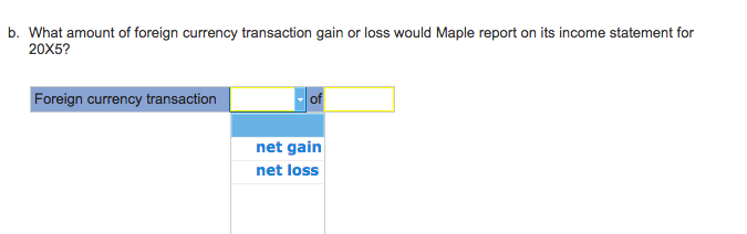 Solved Part I Maple Company had the | Chegg.com