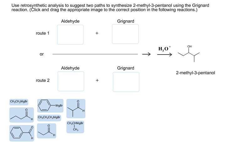 Solved Use retrosynthetic analysis to suggest two paths to | Chegg.com