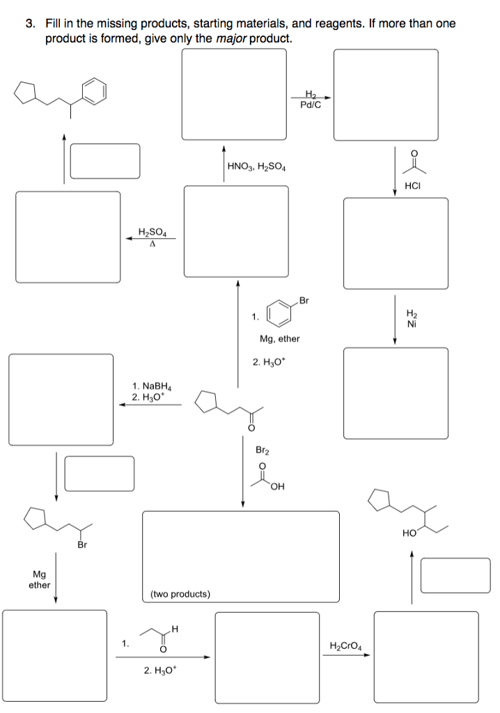 Solved 1. Draw the step-by-step arrow pushing mechanism for | Chegg.com
