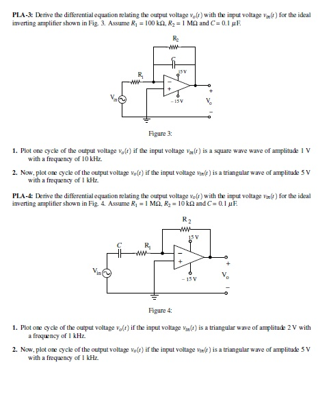 Solved Derive The Differential Equation Relating The Output