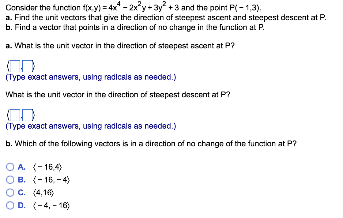 Solved Consider the function f(x, y) = 4x^4 - 2x^2y + 3y^2 + | Chegg.com