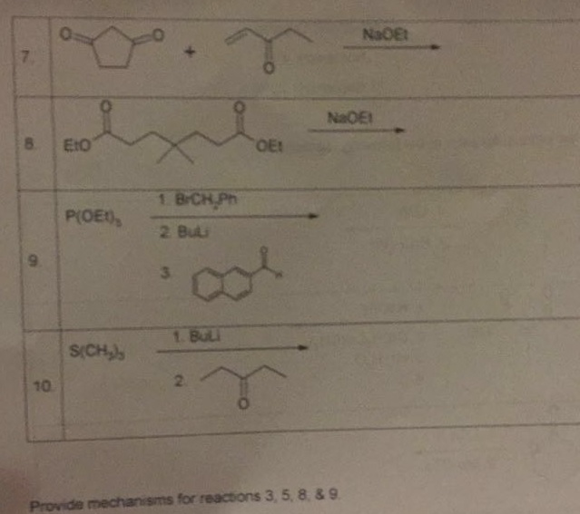 Solved Give the product of each of the following reactions | Chegg.com