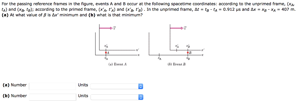 Solved For the passing reference frames in the figure, | Chegg.com
