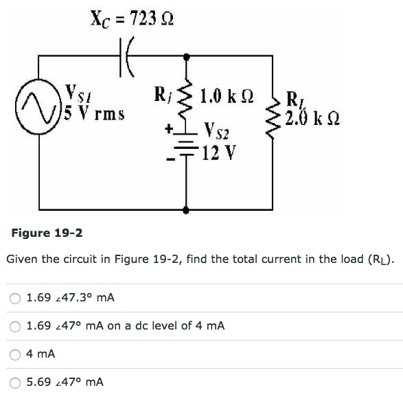 Solved Given the circuit in Figure 19-2, find the total | Chegg.com