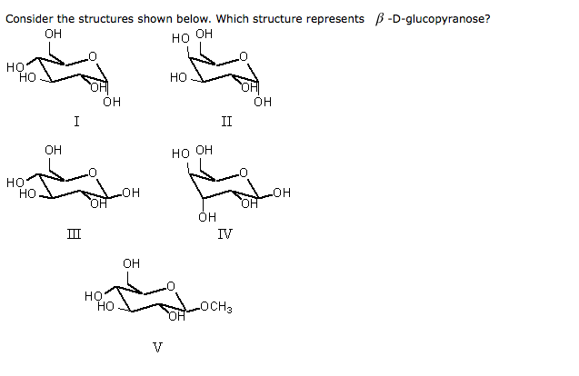 Solved Consider the structures shown below, which structure | Chegg.com