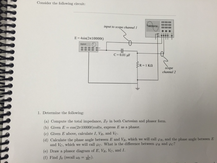 Solved Consider the following circuit: Determine the | Chegg.com