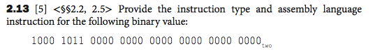 Solved Provide the instruction type and assembly language | Chegg.com Solved Provide the instruction type and assembly language | Chegg.com