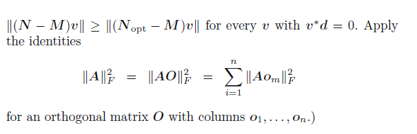 Solved 6. Let M be an nxn symmetric matrix and d and g be n | Chegg.com