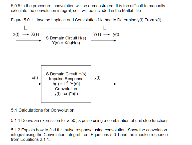 Solved 5.0 Introduction to Convolution 5.0.1 To get the | Chegg.com