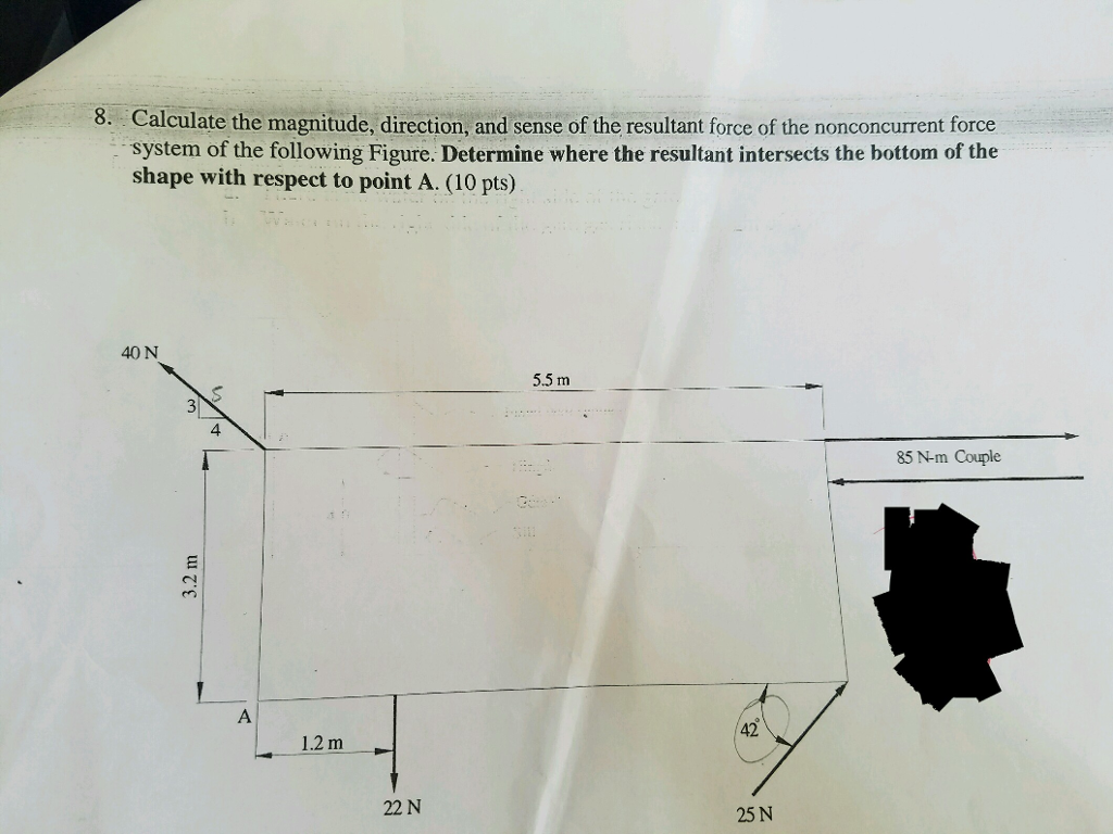 Solved Calculate the magnitude, direction, and sense of the | Chegg.com
