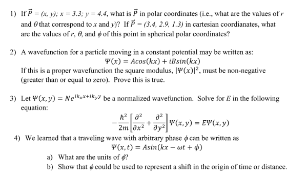 Solved 1 r Y X 3 3 4 4 What Is P In Polar Chegg