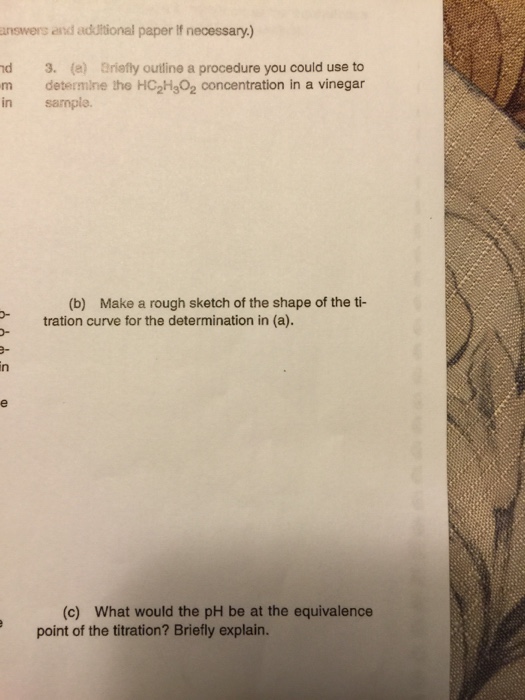 Solved Answer And Additional Paper If Necessary Briefly Chegg