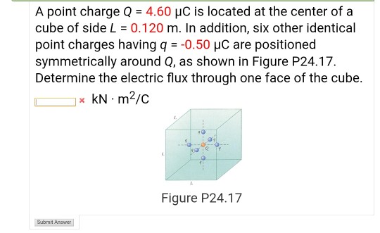 Solved A point charge Q 4.60 HC is located at the center of | Chegg.com