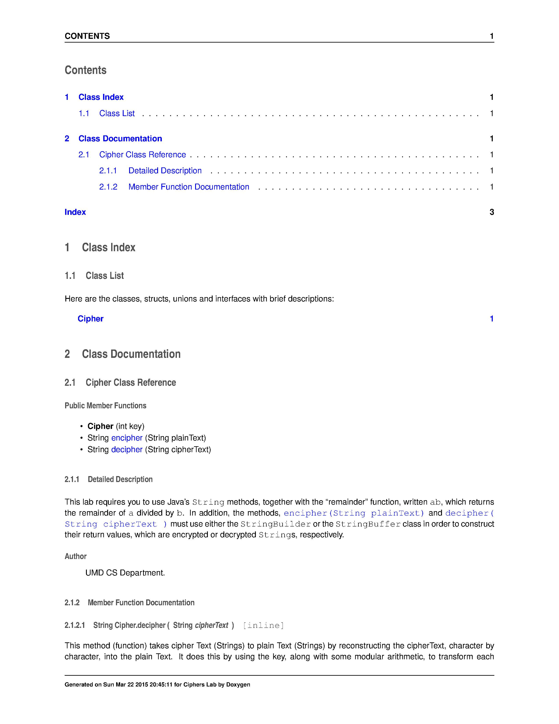 Solved /** * This lab requires you to use Java's String | Chegg.com