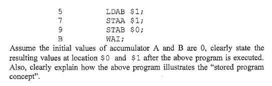 Solved Below Is A Complete 68hc11 Program That Is Compiled 