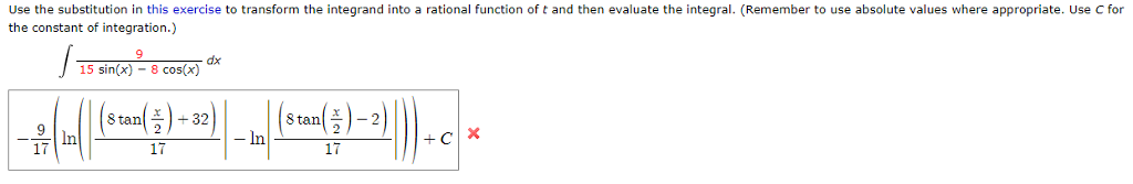 Solved Use the substitution in this exercise to transform | Chegg.com