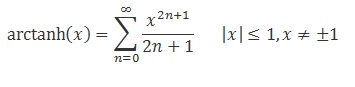 Solved How to write the arctanh(x) by Maclaurin series in | Chegg.com