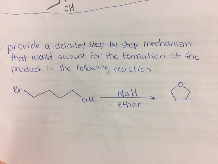 Solved Provide a detailed step-by-step mechanism that would | Chegg.com