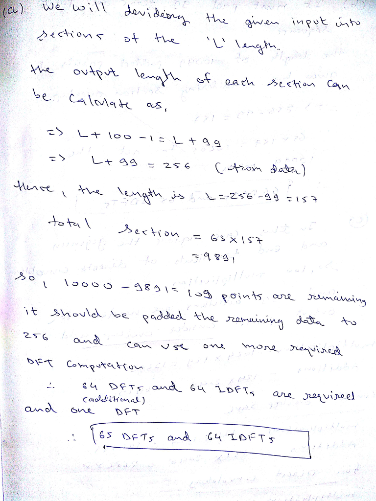(Solved) - 8.42. We want to implement the linear convolution of a ...