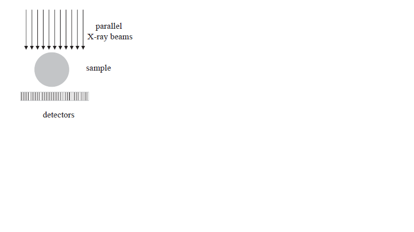 Draw the CT projection obtained from the set-up shown | Chegg.com