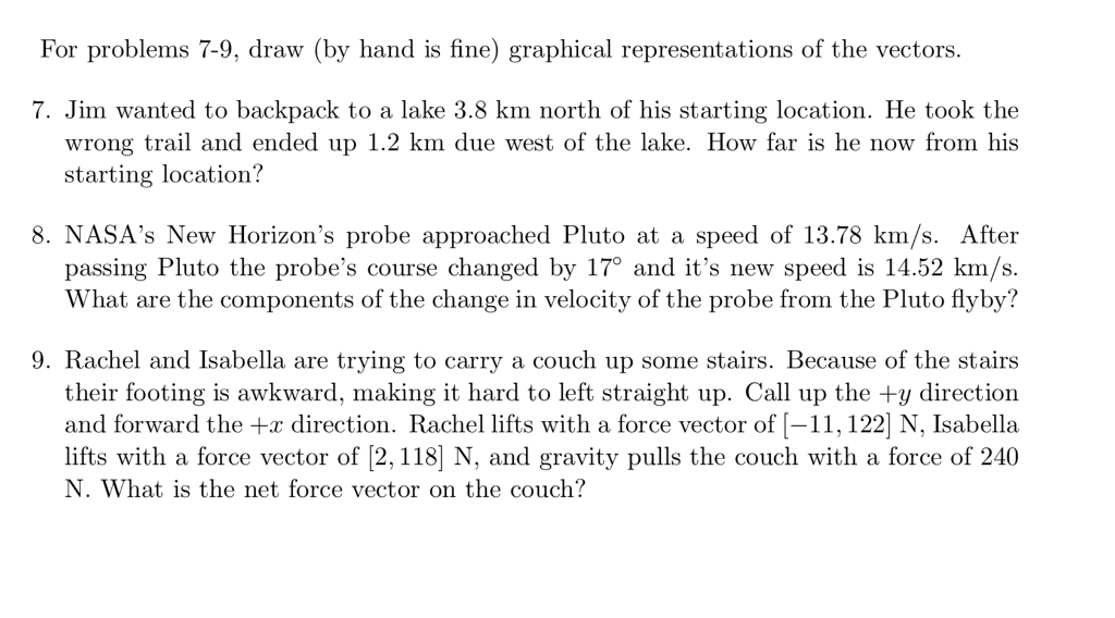 Solved For problems 7-9, draw (by hand is fine) graphical | Chegg.com