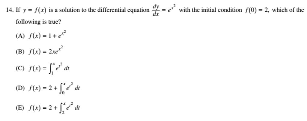 Solved If y = f(x) is a solution to the differential | Chegg.com