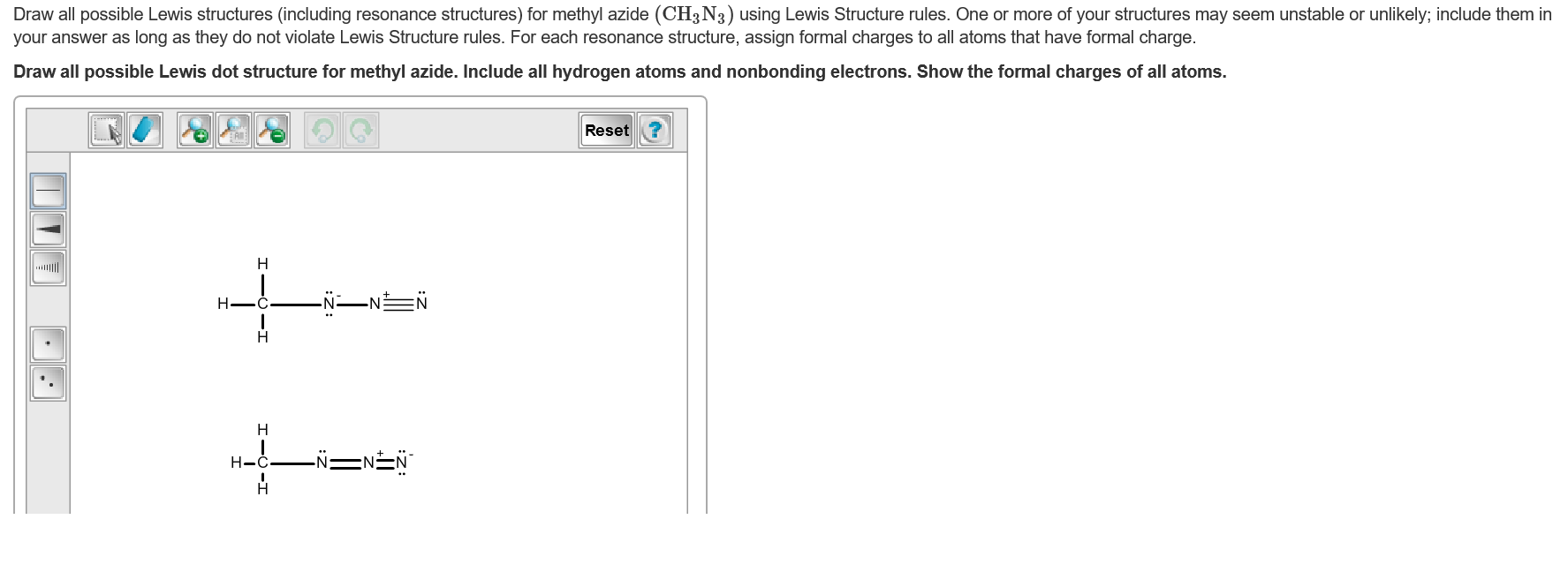 Ch3n3 Lewis Structure