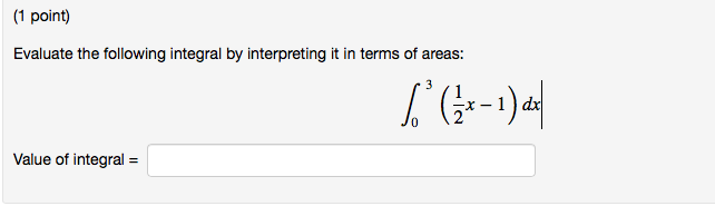 Solved Evaluate the following integral by interpreting it in | Chegg.com
