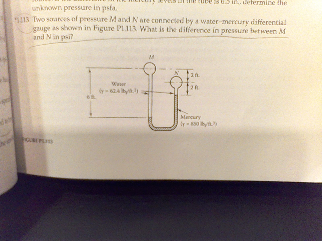 Solved Two sources of pressure M and N are connected by a | Chegg.com