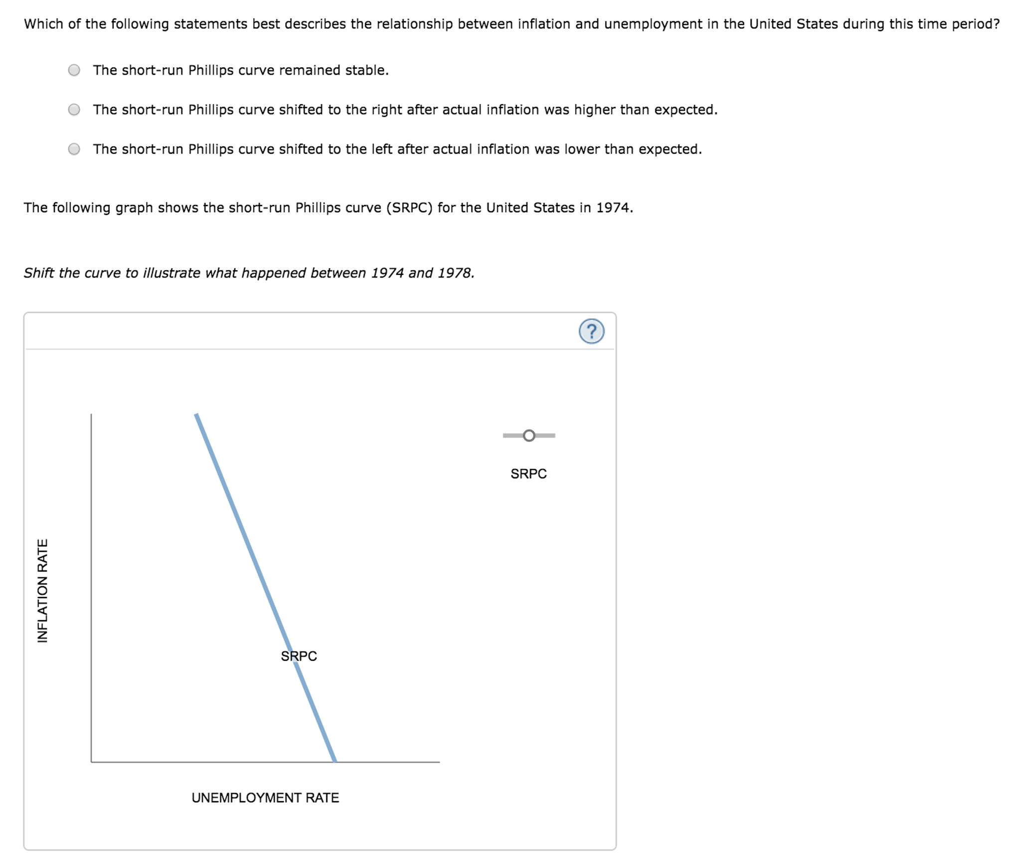 Solved 5. The Phillips curve in the late 20th century The | Chegg.com