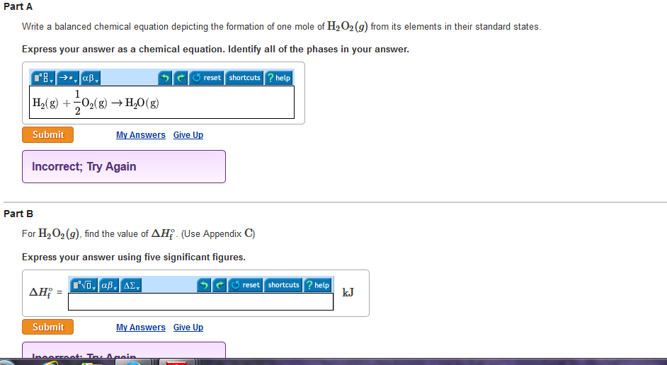 Solved Write a balanced chemical equation depicting the | Chegg.com