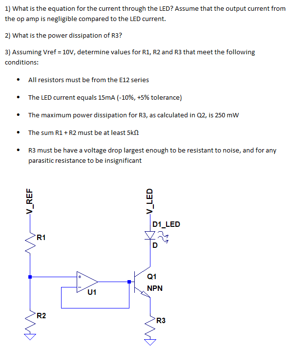 Solved 1) What is the equation for the current through the | Chegg.com