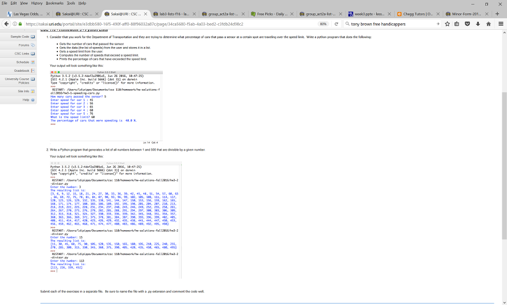 Solved Eile Edit Yew Hbtory Bookmarks bols Help Las Vegas | Chegg.com