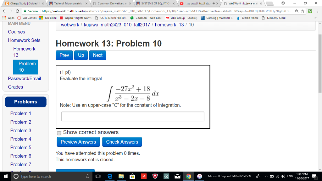 Solved Homework 13: Problem 10 10 C Chegg Stucty | Guided sx | Chegg.com