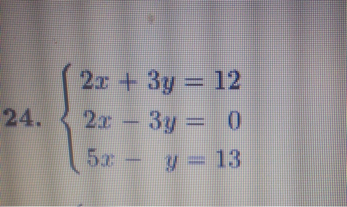 Solved Use Gauss Jordan Elimination Method To Find All