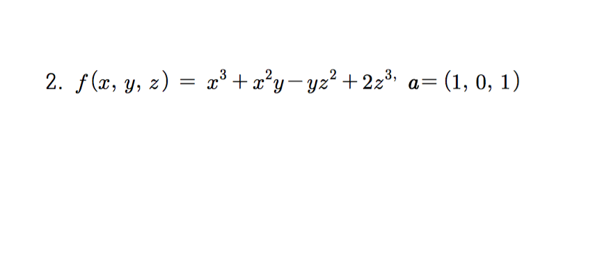 Solved In Exercises 17-20, calculate the Hessian matrix | Chegg.com Solved In Exercises 17-20, calculate the Hessian matrix | Chegg.com