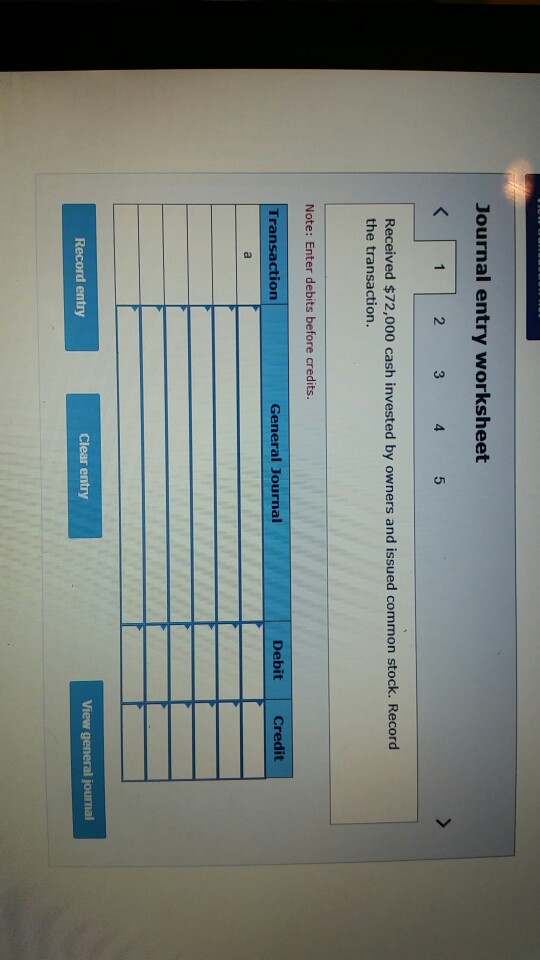 Solved M2-13 Identifying Transactions and Preparing Journal | Chegg.com